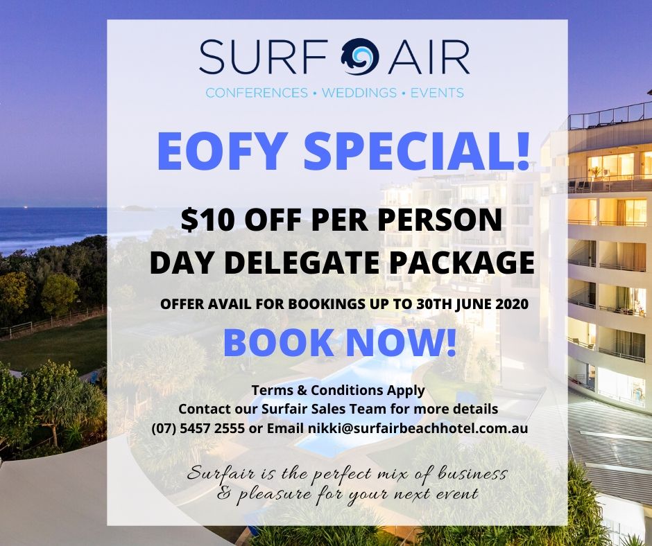 Conferences - Surf Air Events Centre